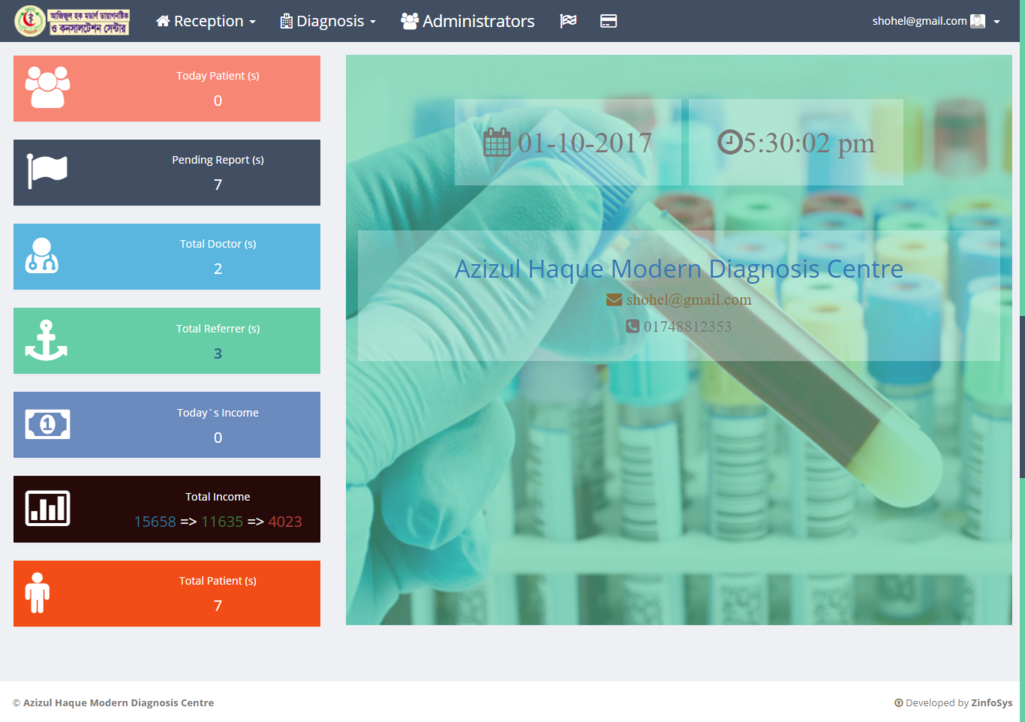 Diagnostic management and Reporting